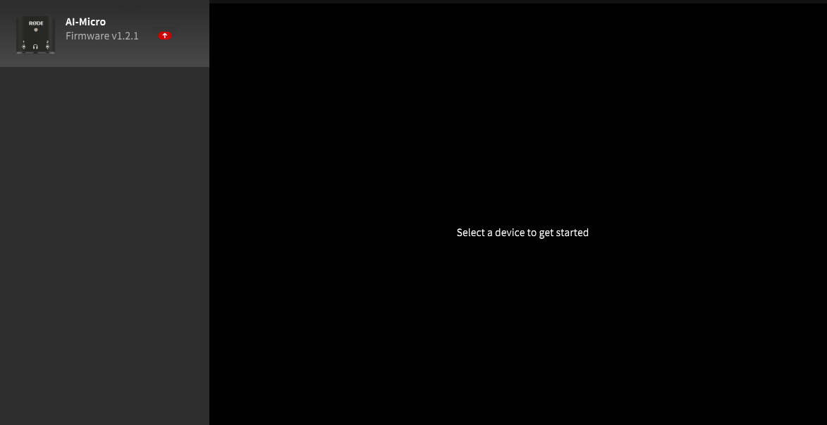 How to perform a firmware Update with the AI-Micro – RØDE