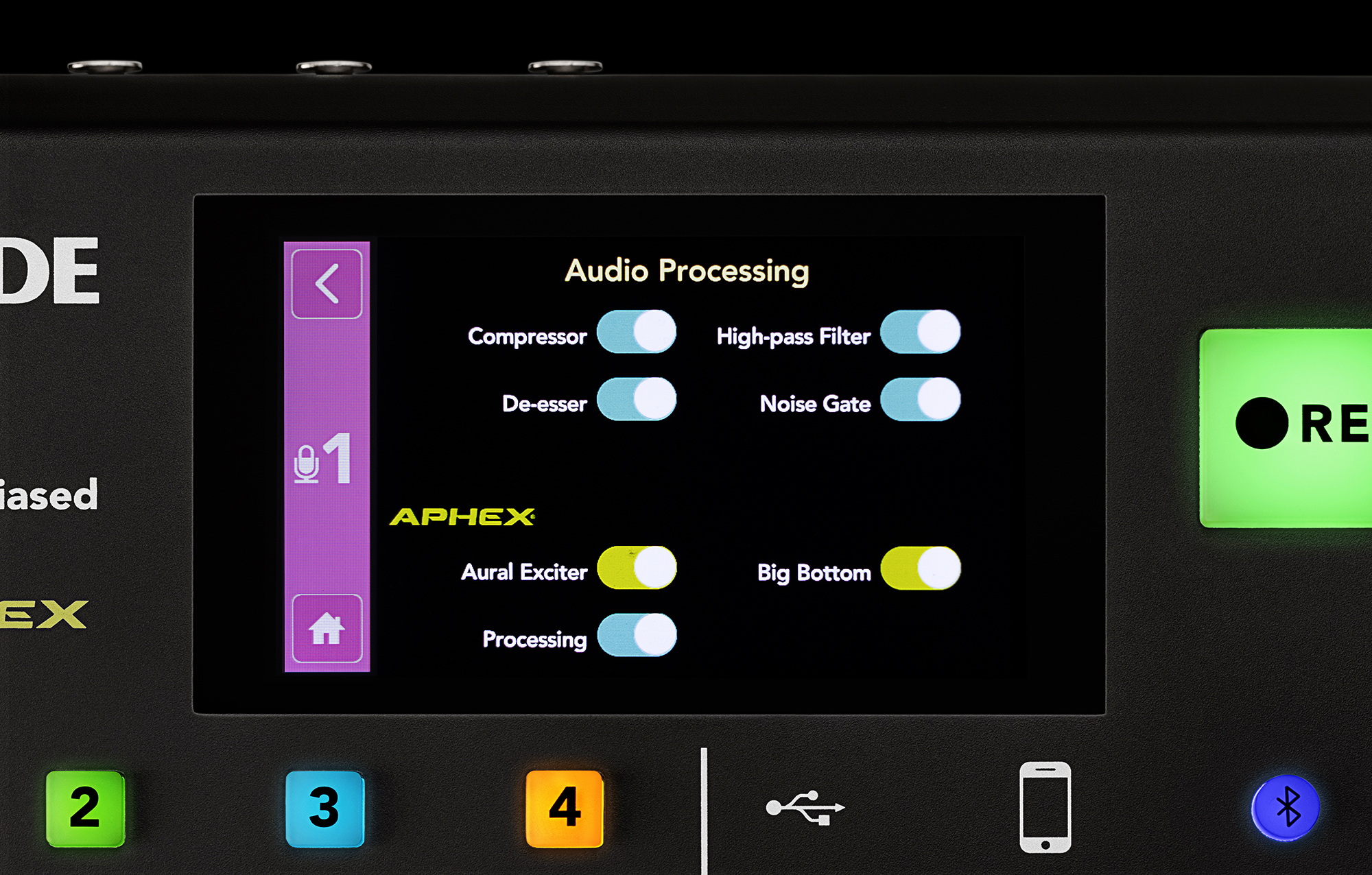 How do I turn on the RØDECaster Pro's Advanced Audio Processing? – RØDE