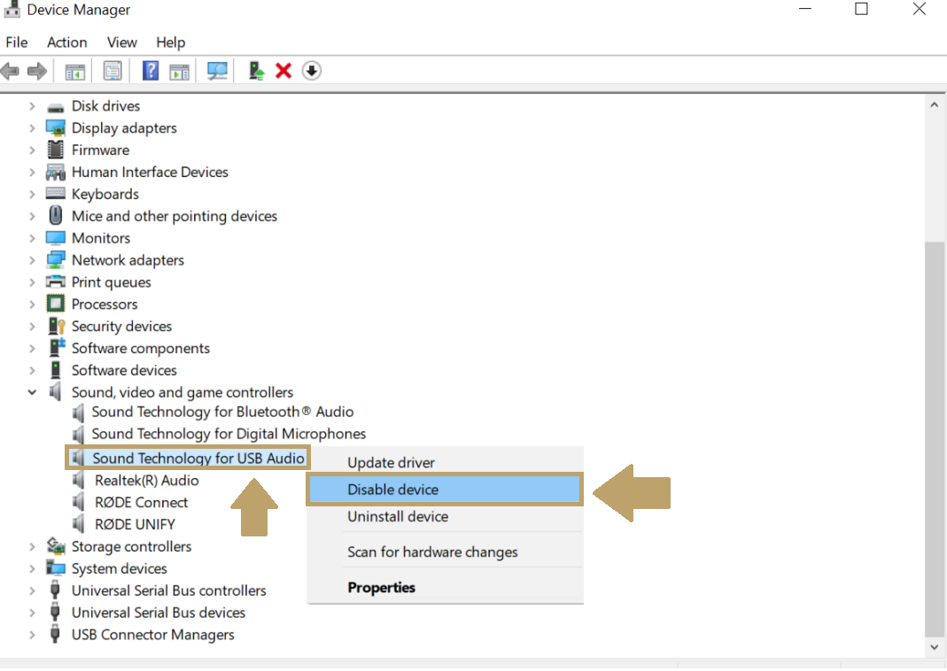 Incompatible Driver Detected for RØDE Connect/Unify – RØDE